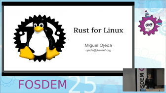 FOSDEM 25 Zuversicht bei Rust für den Linux Kernel heise online