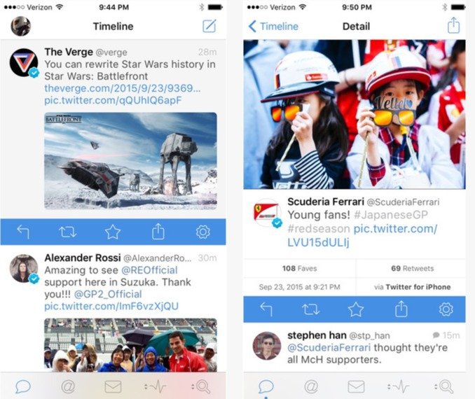 Twitter-Client Tweetbot wird universal | heise online