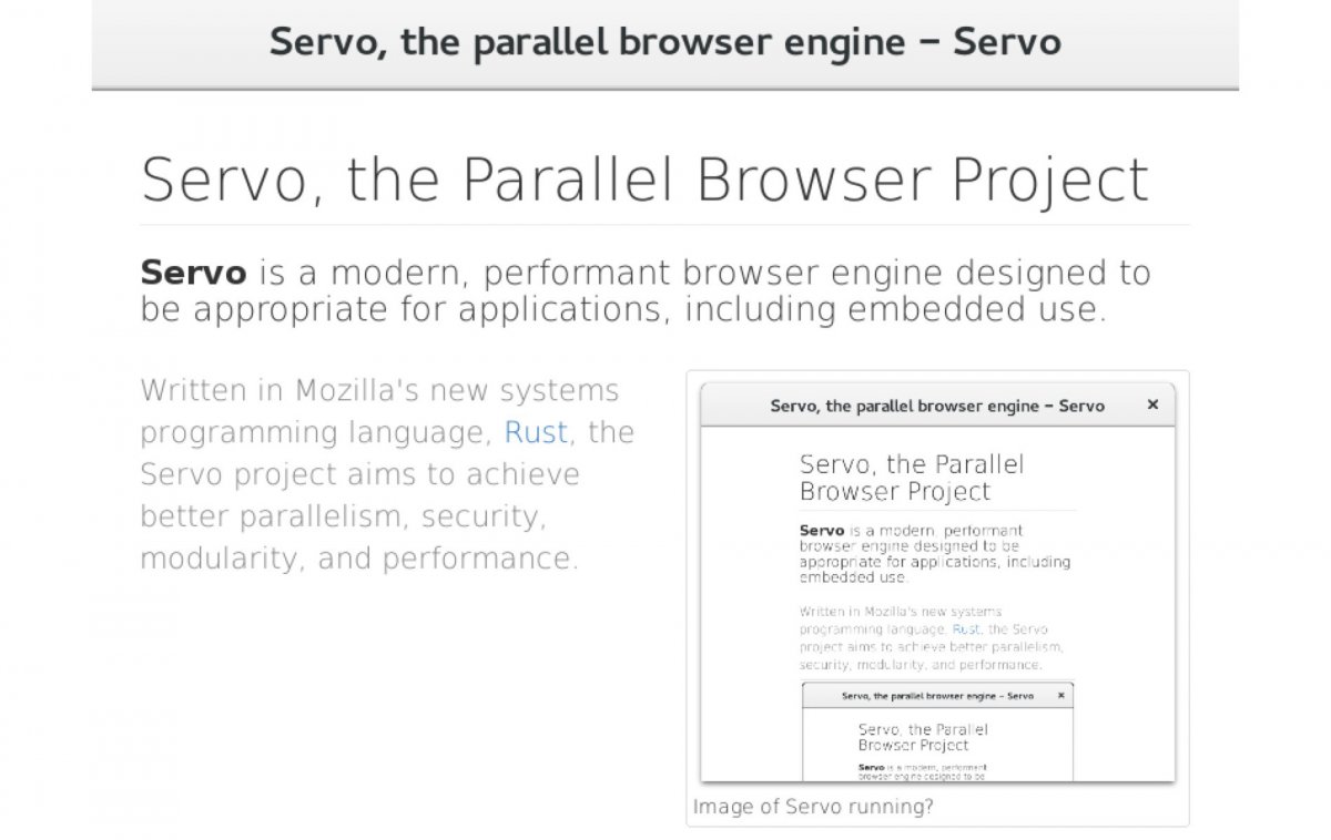 Servo: Mozilla will im Juni einen neuen Web-Browser zeigen | heise online