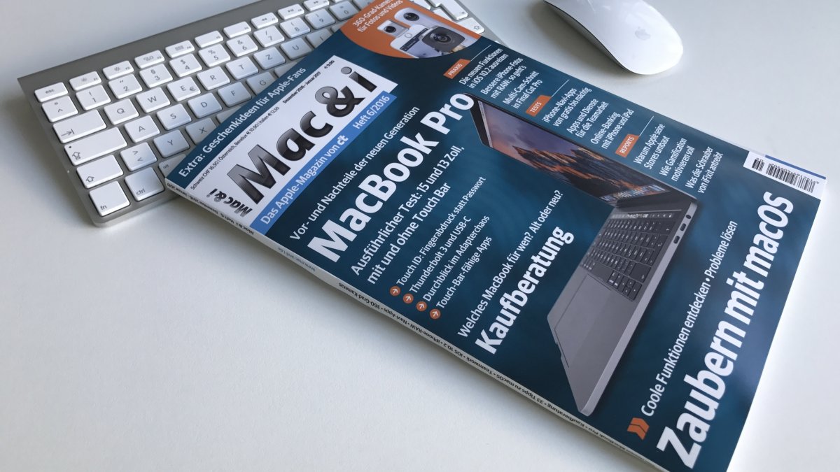 Mac & i Heft 6/2016 jetzt im Heise-Shop bestellbar | heise online