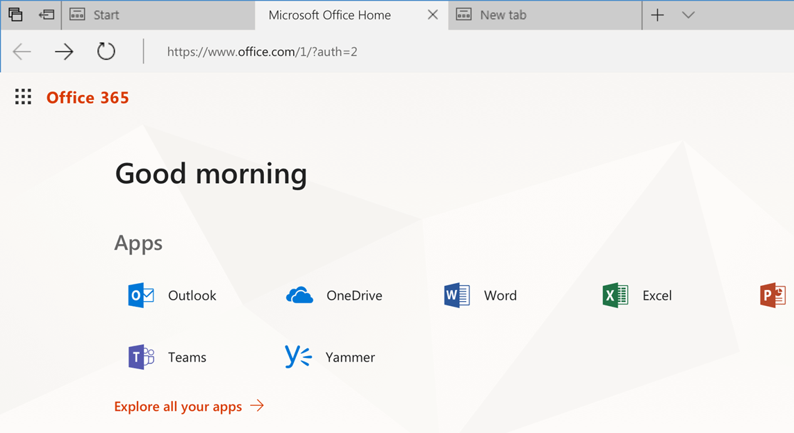 Microsoft: Neues Design für Web-Plattform Office 365 | heise online