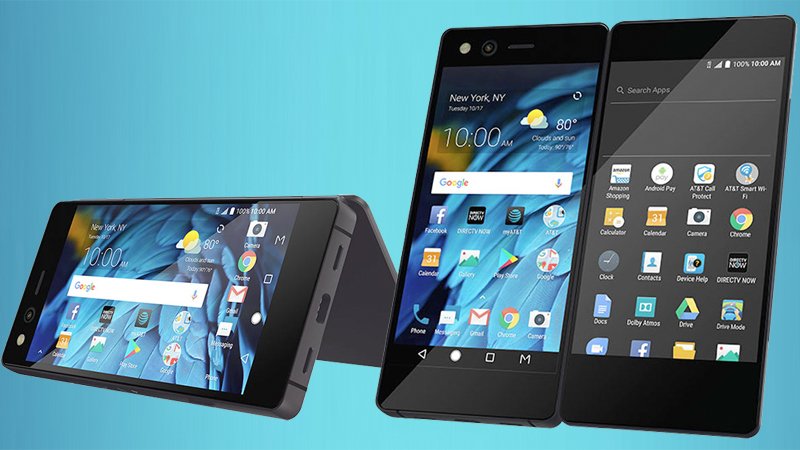 ZTE Axon M: Android-Smartphone mit Klapp-Displays | heise online