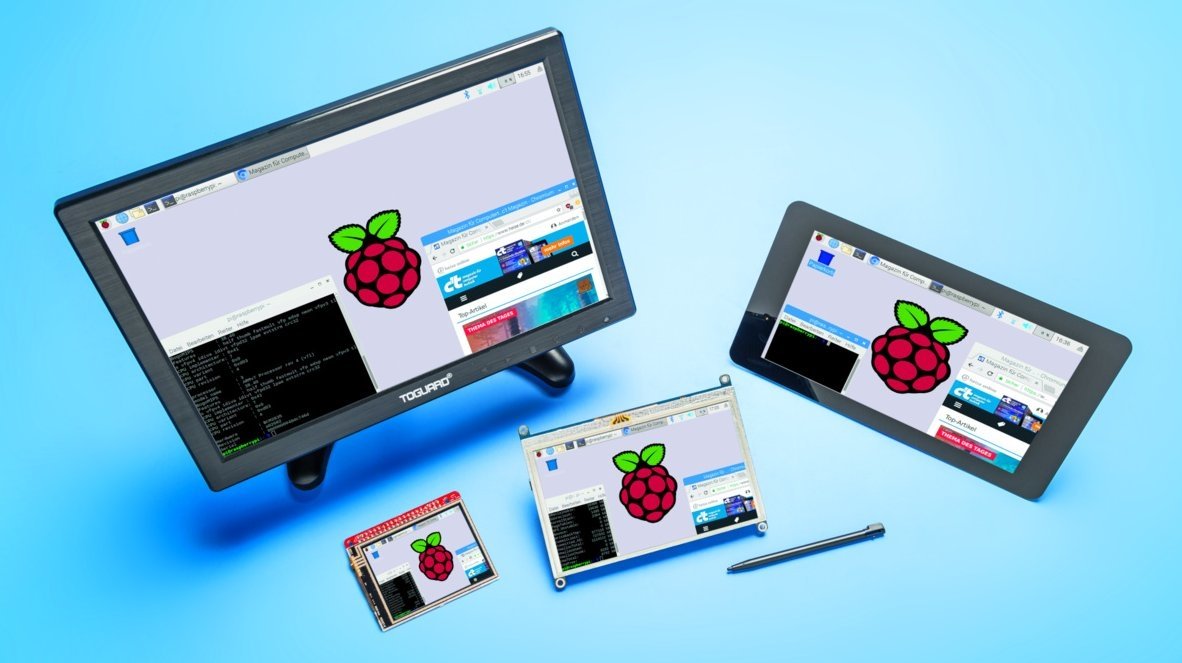 Touch-Displays für den Raspberry Pi im Test | heise online