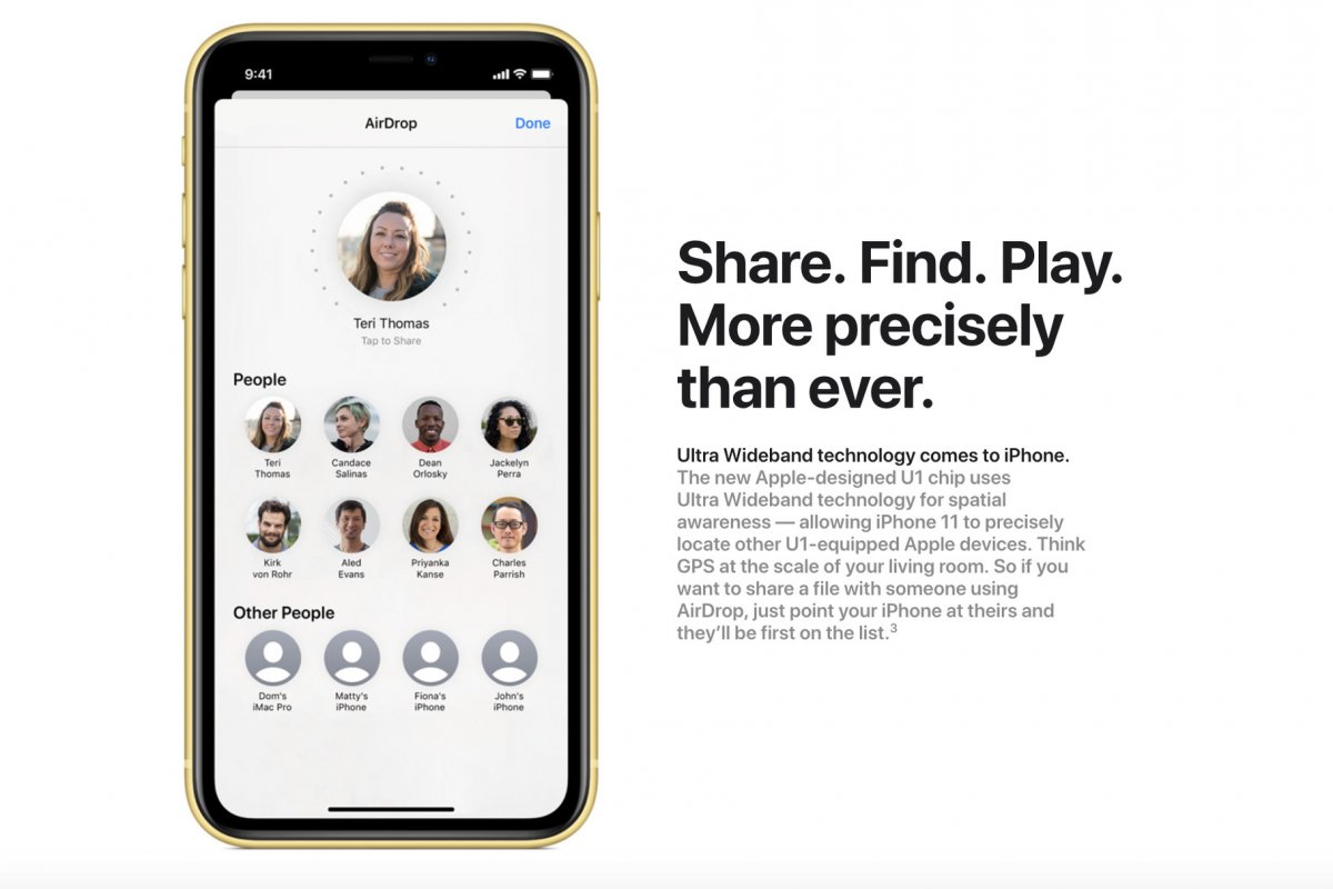 Iphone11 air drop store