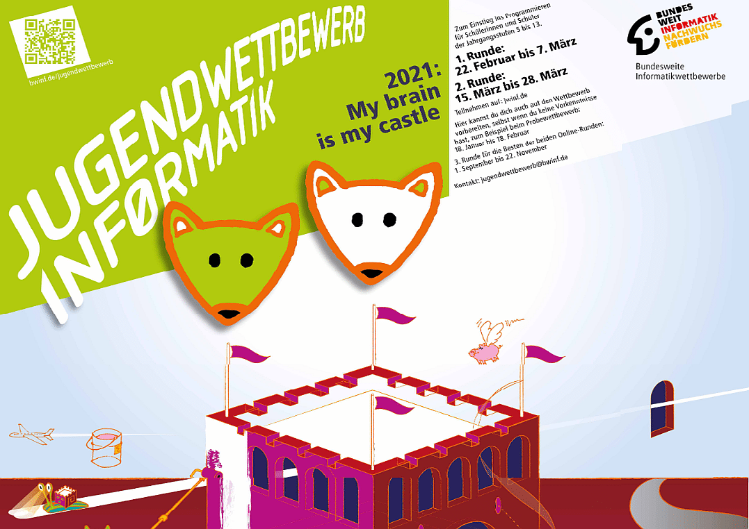 Rekordteilnahme beim Jugendwettbewerb Informatik 2021 | heise online
