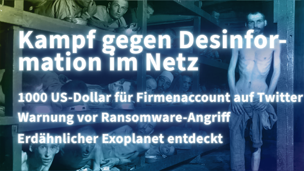 Kurz informiert: Desinformation, Twitter, Ransomware, Exoplanet | heise ...
