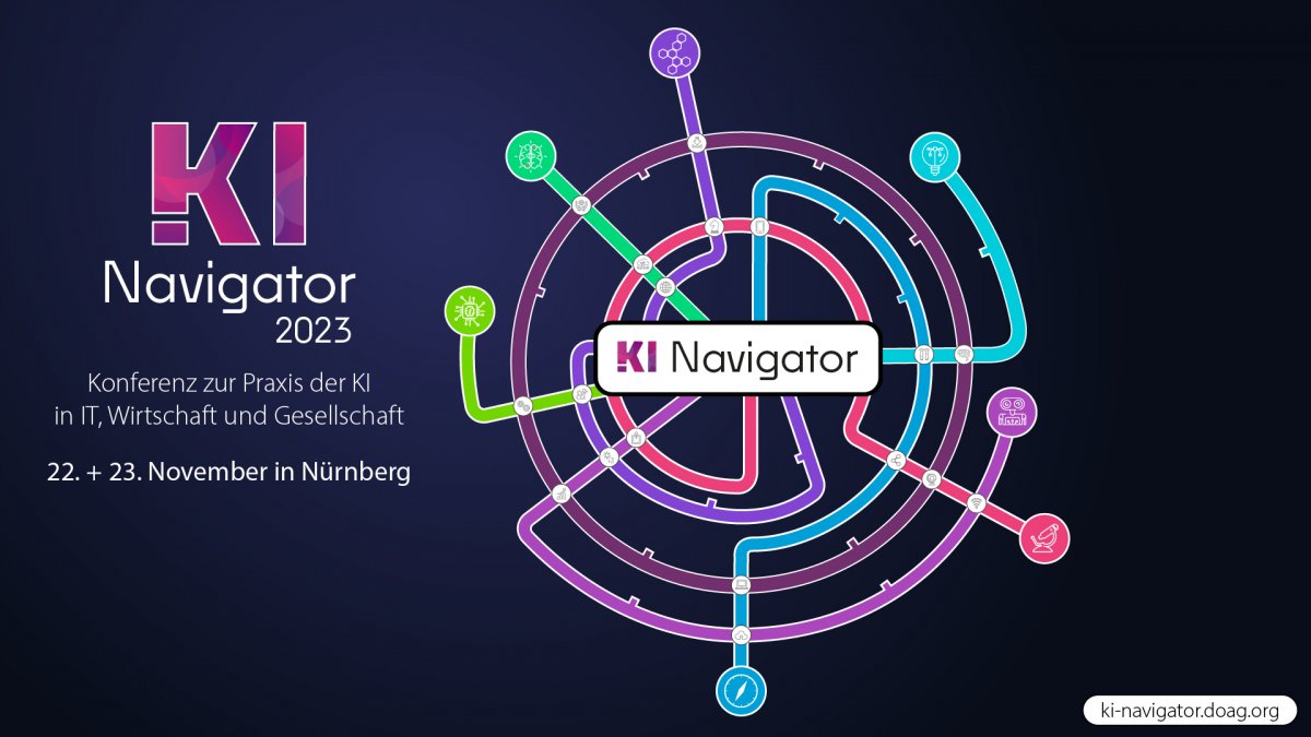 KI Navigator: Das Programm der neuen Konferenz zur KI-Praxis steht | heise online