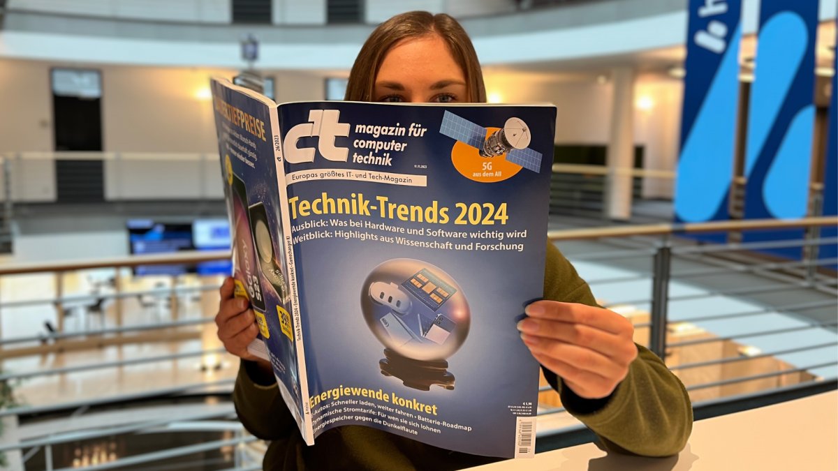 Blick ins Heft c't 26/2023: Echte Trends vom Hype unterscheiden | heise online