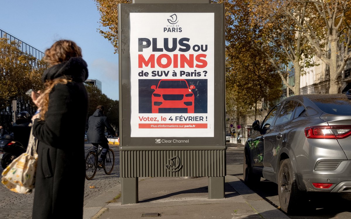 SUV-Parkgebühren in Paris werden verdreifacht | heise autos SUV-Parkgebühren in Paris werden verdreifacht | heise autos