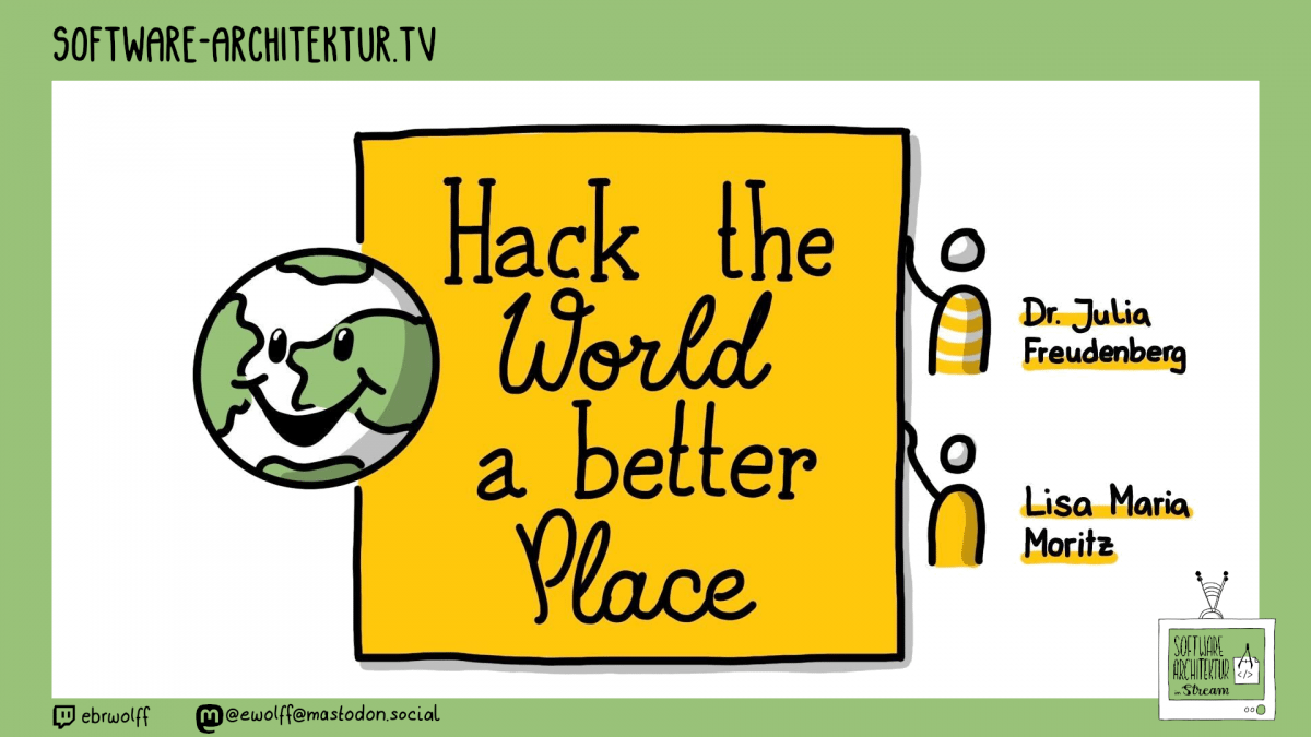 software-architektur.tv: Hack the World a Better Place | heise online