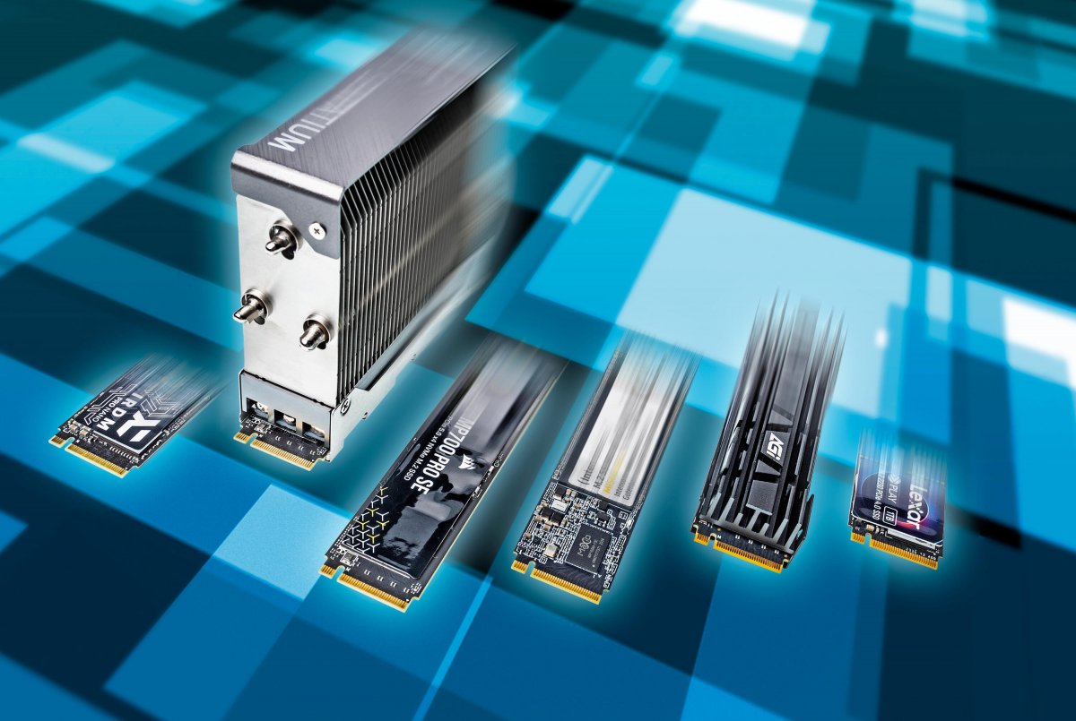 17 M.2-SSDs mit PCIe 4.0 und 5.0 im Test | heise online