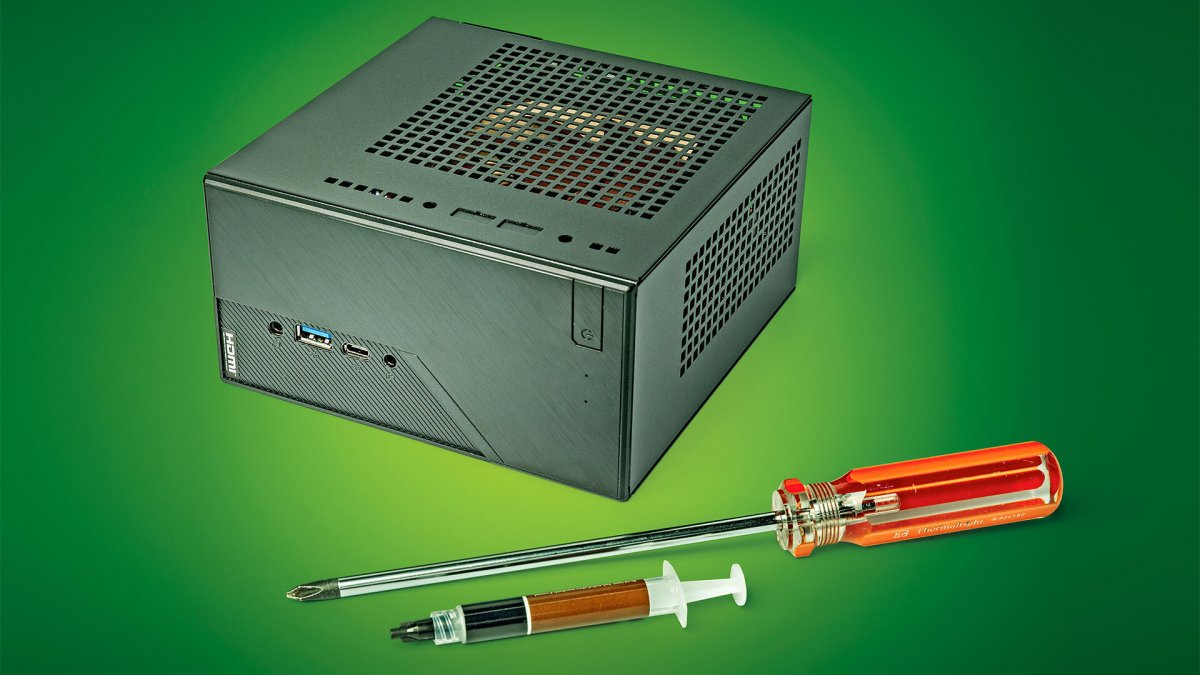 Bauvorschlag: Leiser, sparsamer Mini-PC mit Ryzen 5 8600G | heise online