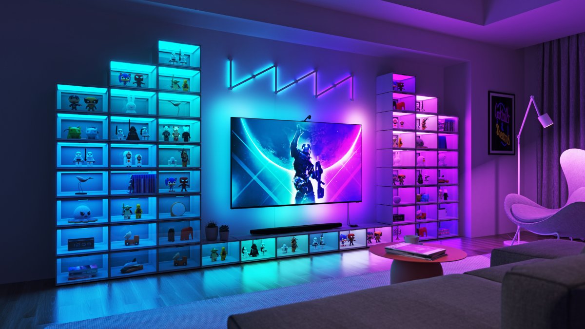 Nanoleaf Expo Smart Display Case: LED display case with Wi-Fi for smart ...