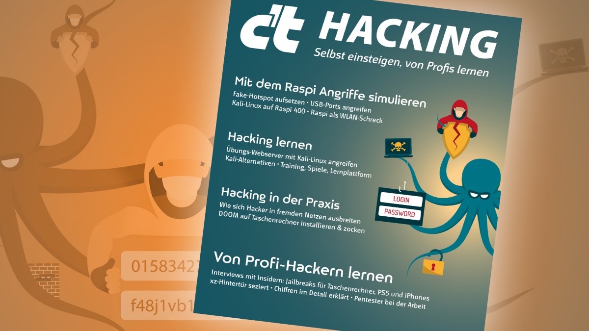 Jetzt vorbestellen: Das neue Sonderheft c’t Hacking | heise online