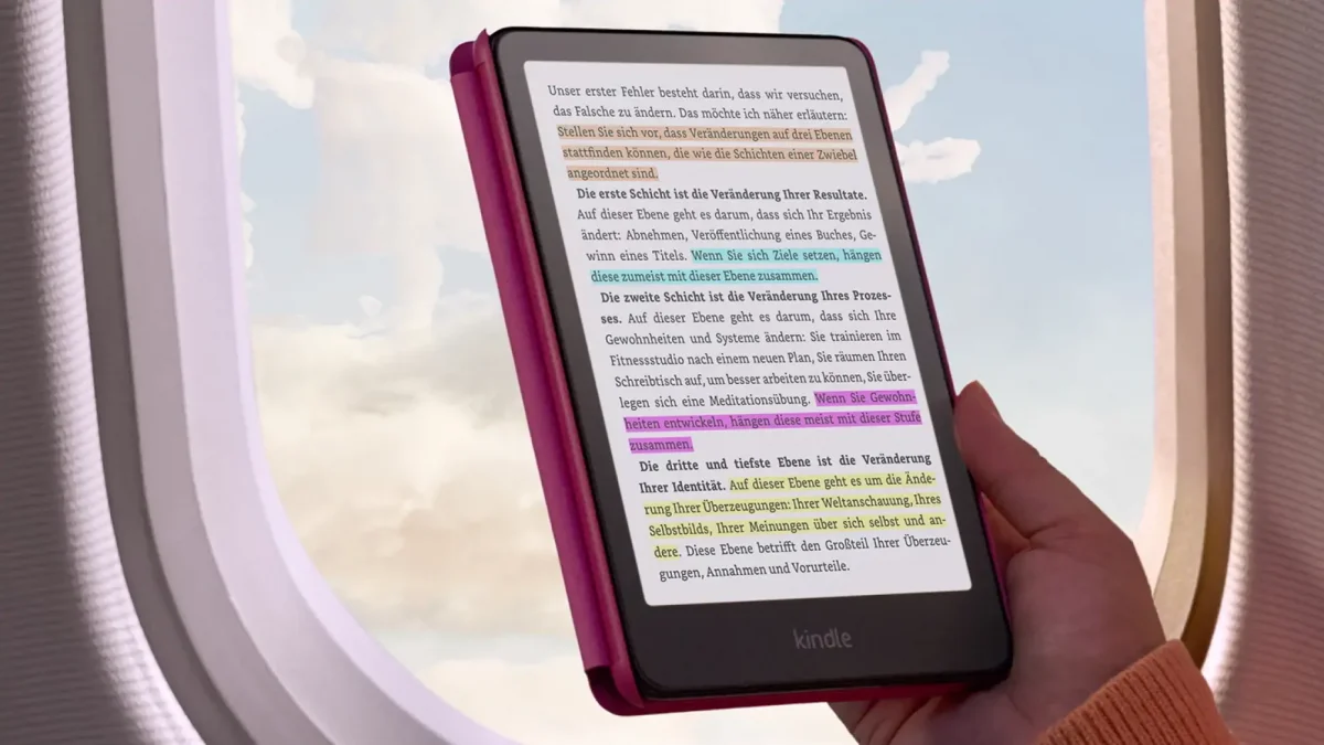 Amazon bringt etwas günstigeren Kindle Colorsoft mit leichten ...