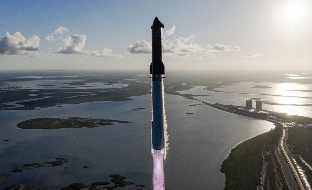 Starship V2 completes successful final test flight | heise online
