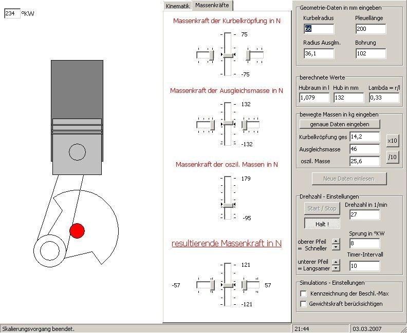 Analyse eines Kurbeltriebs | heise Download