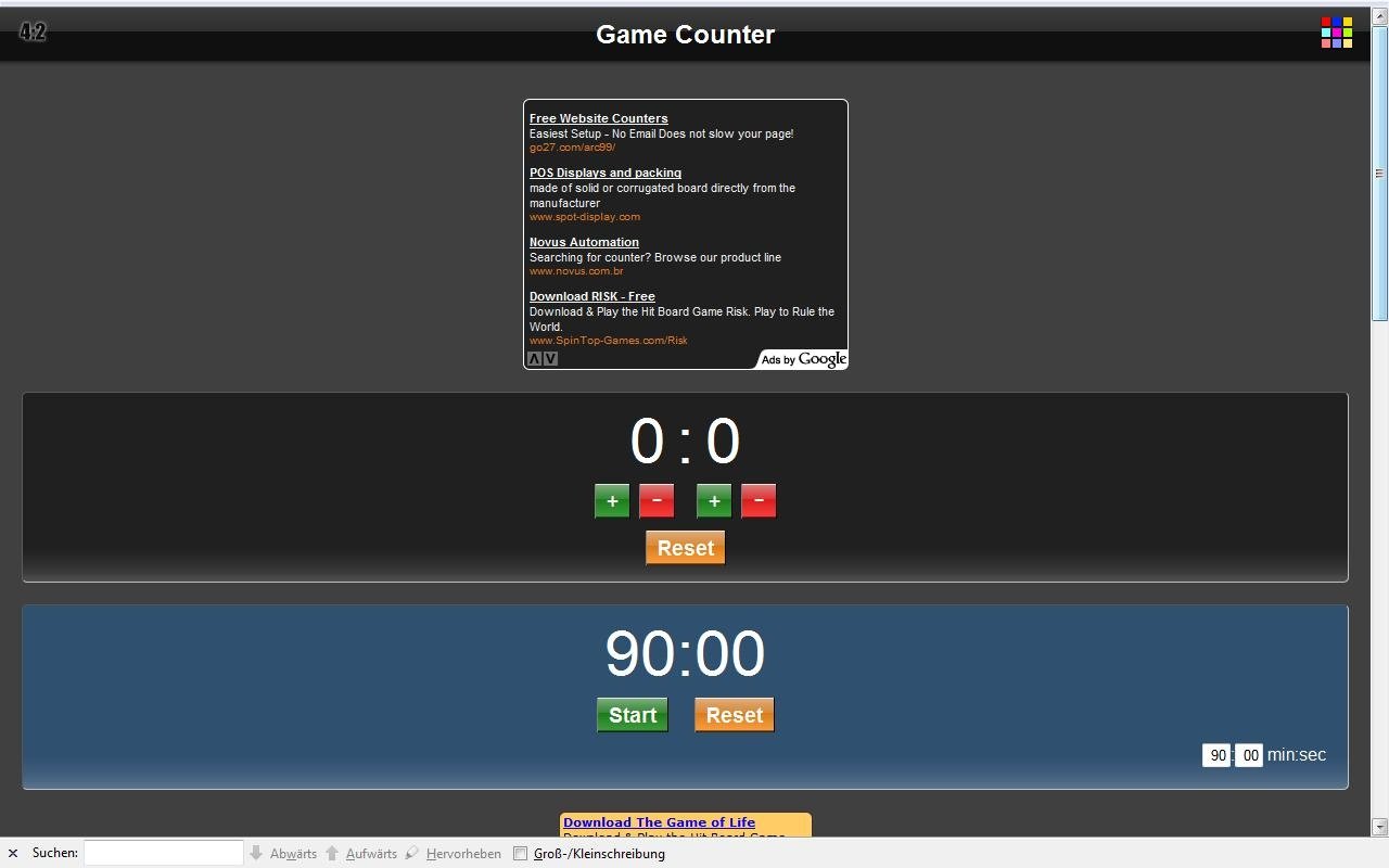 Game Counter | heise Download