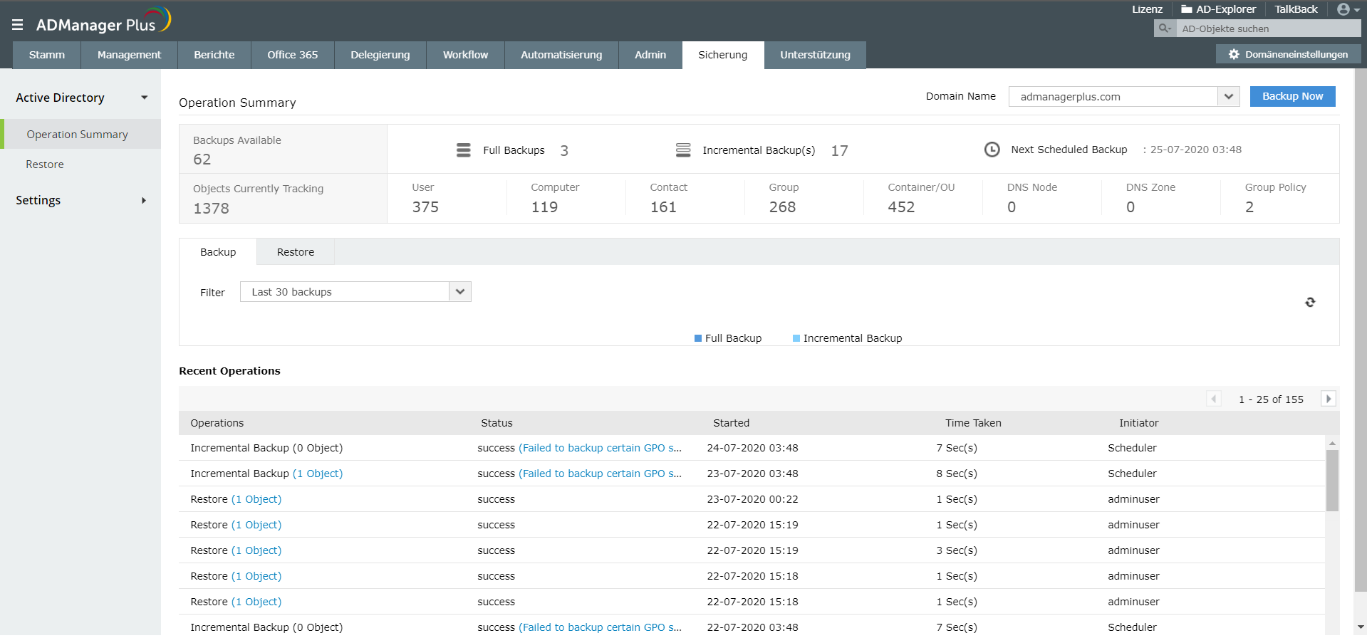 ManageEngine ADManager Plus | heise Download