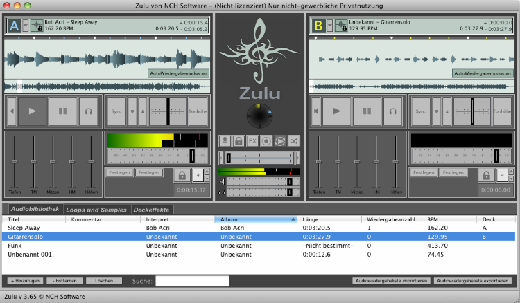 Zulu DJ Software | heise Download