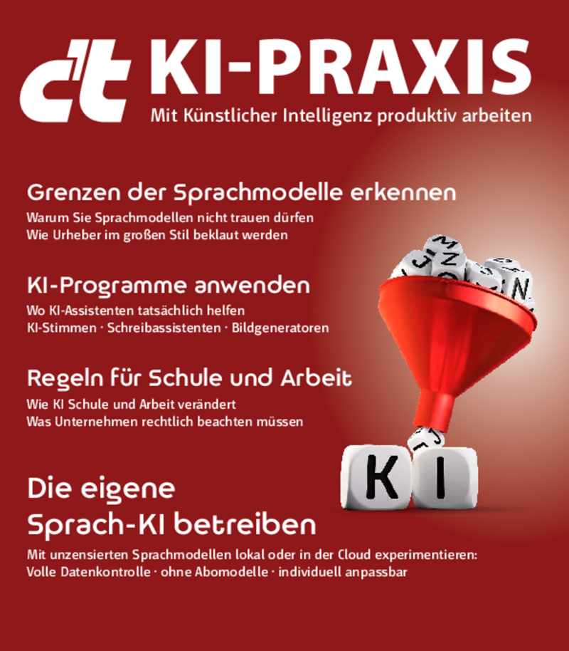 c't KI-Praxis | heise shop