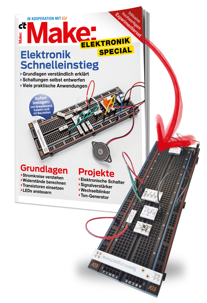 Make Elektronik Special inkl. Experimentierset | heise shop