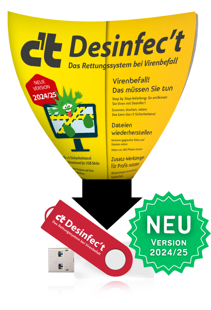 c't Desinfec't 2024/25 | heise shop