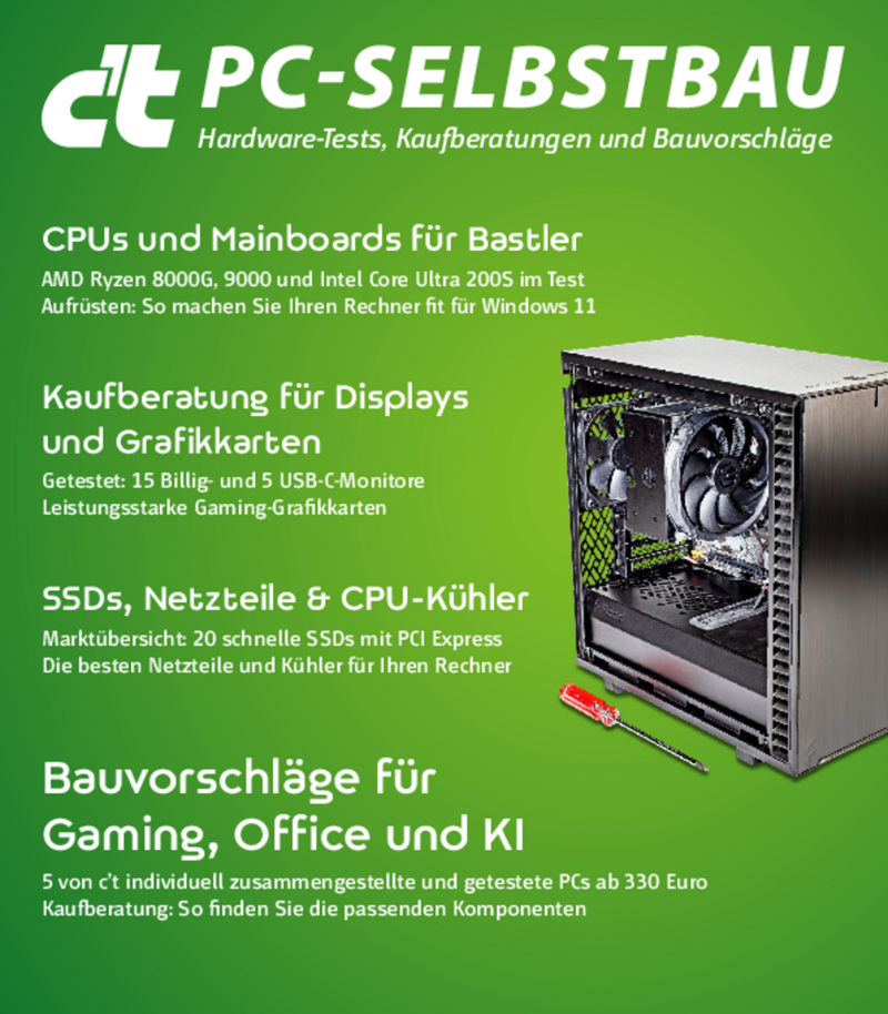 c't PC-Selbstbau | heise shop