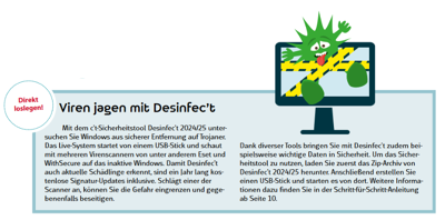 c't Desinfec't 2024/25 | heise shop