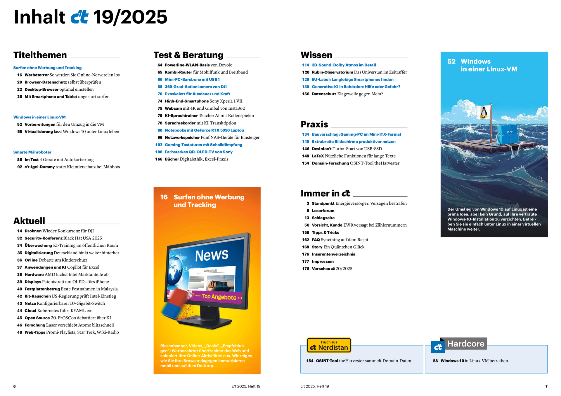 Bundle c't 19/2025 (Heft + PDF) | heise shop
