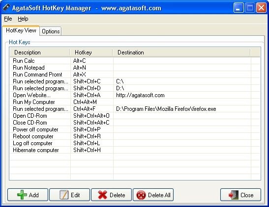 AgataSoft HotKey Manager - Download von heise.de
