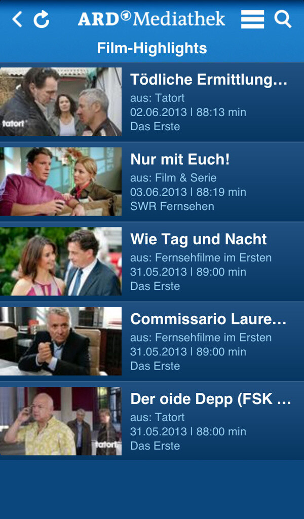 ARD Mediathek - App für Android und iOS - Gratis-Download | Heise