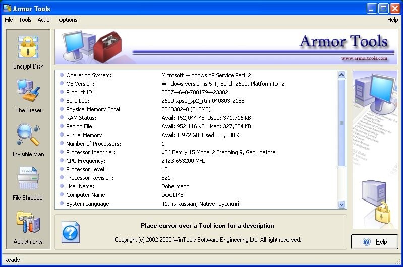 Armor Tools - Download von heise.de