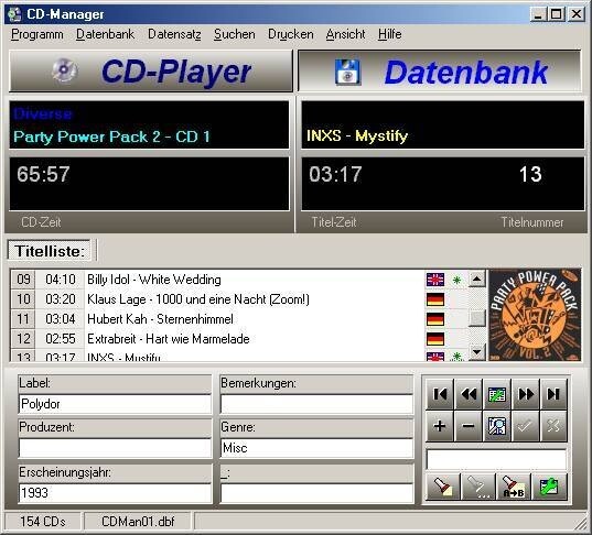 CD-Manager - Download von heise.de