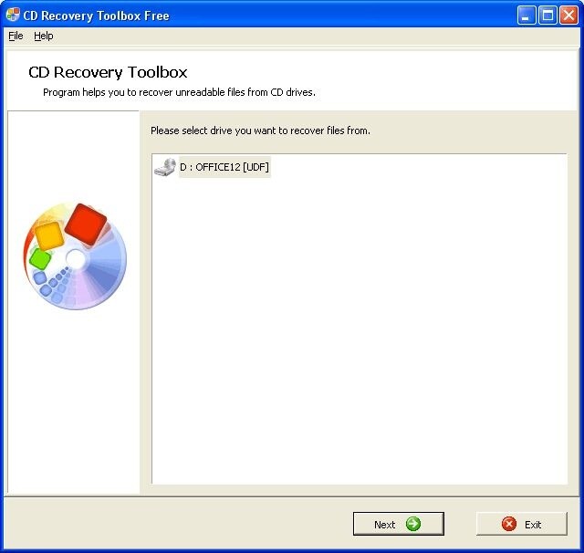 Recovery Toolbox for CD Free - Gratis-Download von heise.de