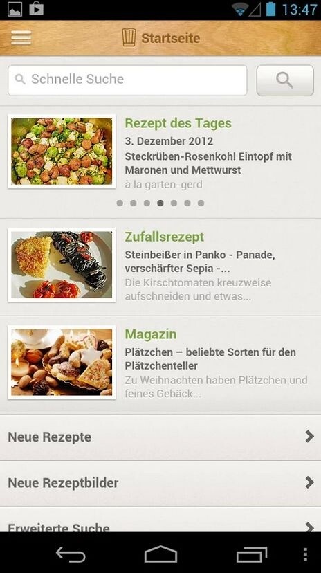 Chefkoch - Rezepte & Kochen - Gratis-Download | Heise