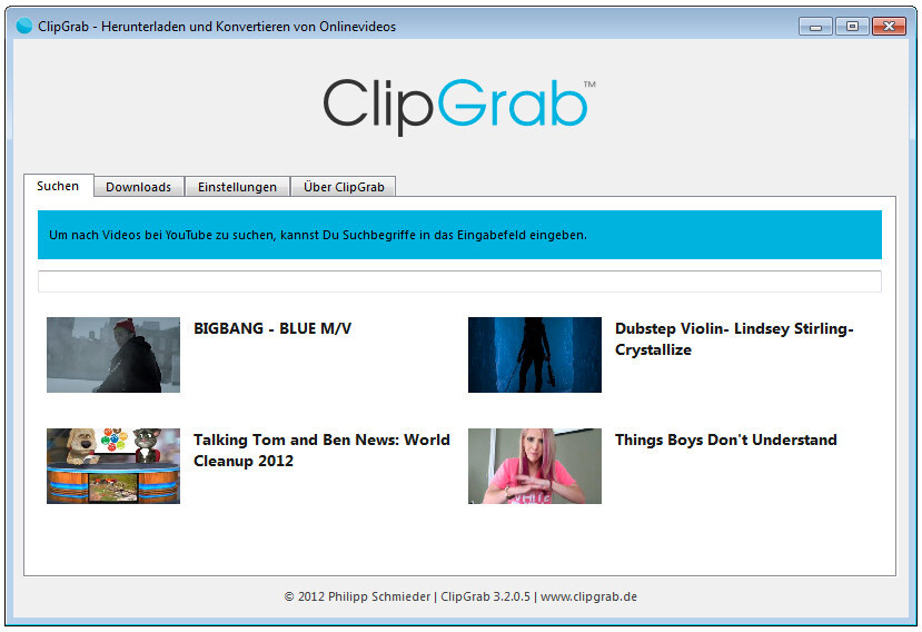 ClipGrab - Gratis-Download von heise.de