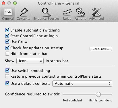 ControlPlane - Gratis-Download | Heise