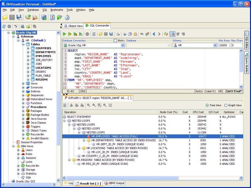 DBVisualizer - Gratis-Download von heise.de