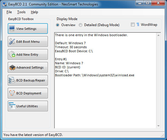 EasyBCD - Gratis-Download | Heise