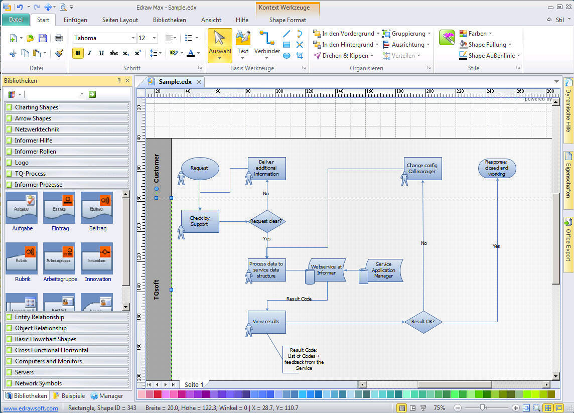 Edraw Flowchart Maker - Download | Heise Edraw Flowchart Maker - Download | Heise