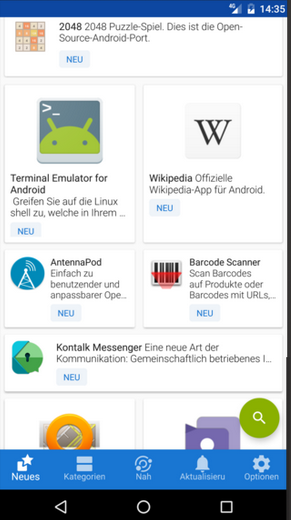 F-Droid APK - App Store für Android - Gratis-Download von heise.de