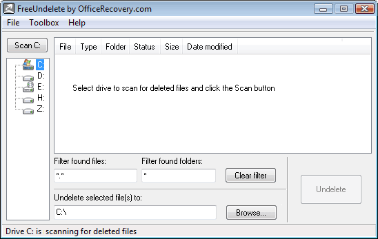FreeUndelete | heise Download