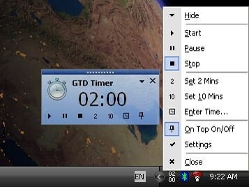 GTD Timer - Gratis-Download von heise.de