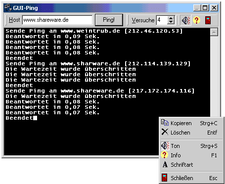 GUI-Ping - Gratis-Download von heise.de