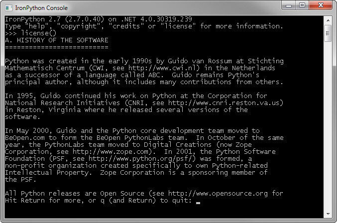 IronPython - Gratis-Download | Heise