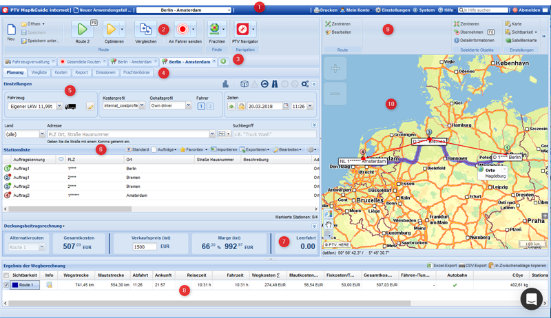 PTV Map&Guide - gratis testen | Heise