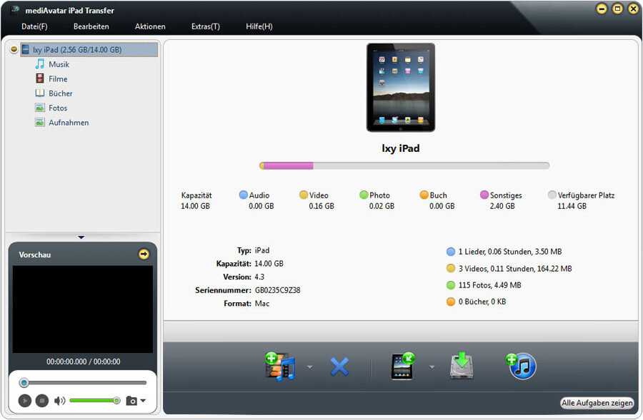 mediAvatar iPad Transfer - Download | Heise