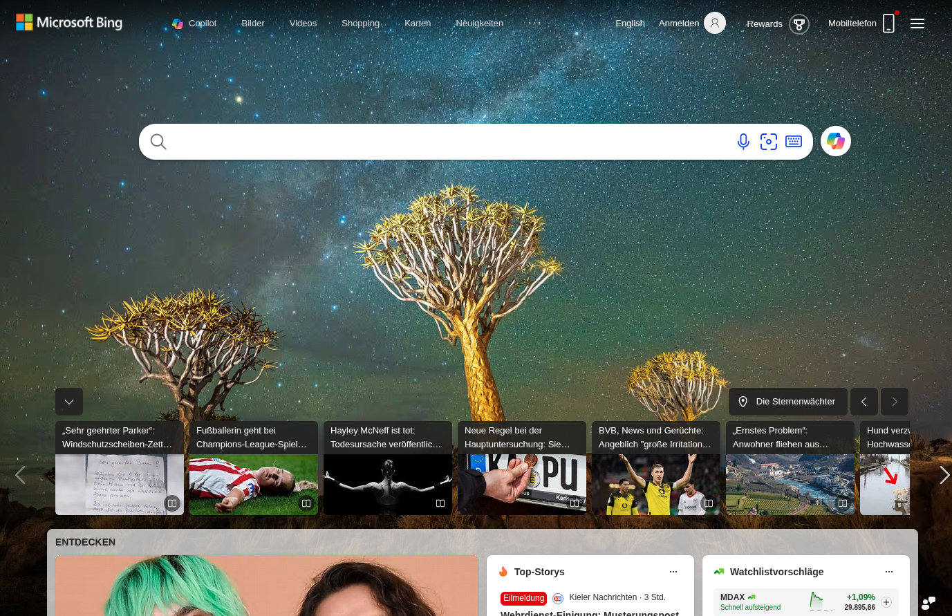 Microsoft Bing gratis nutzen | Heise
