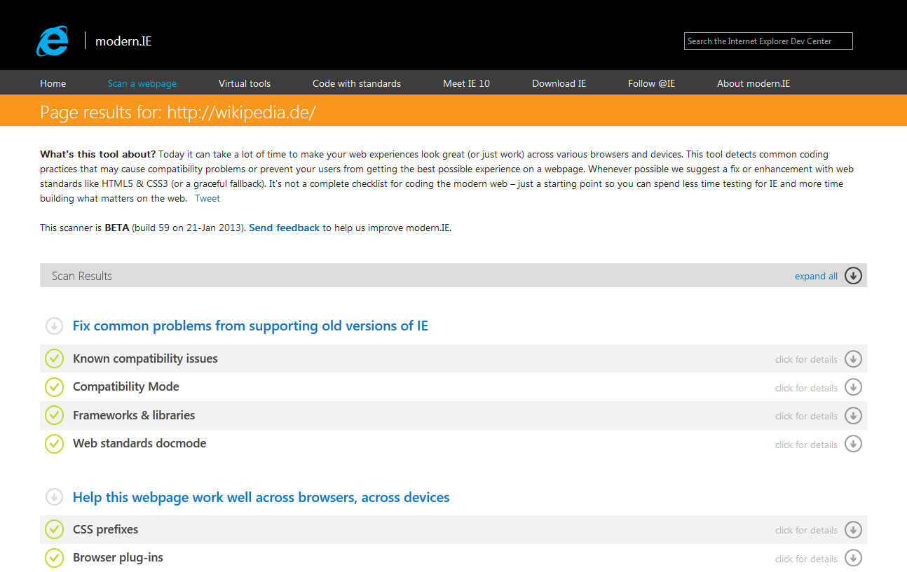 modern.ie gratis nutzen | Heise
